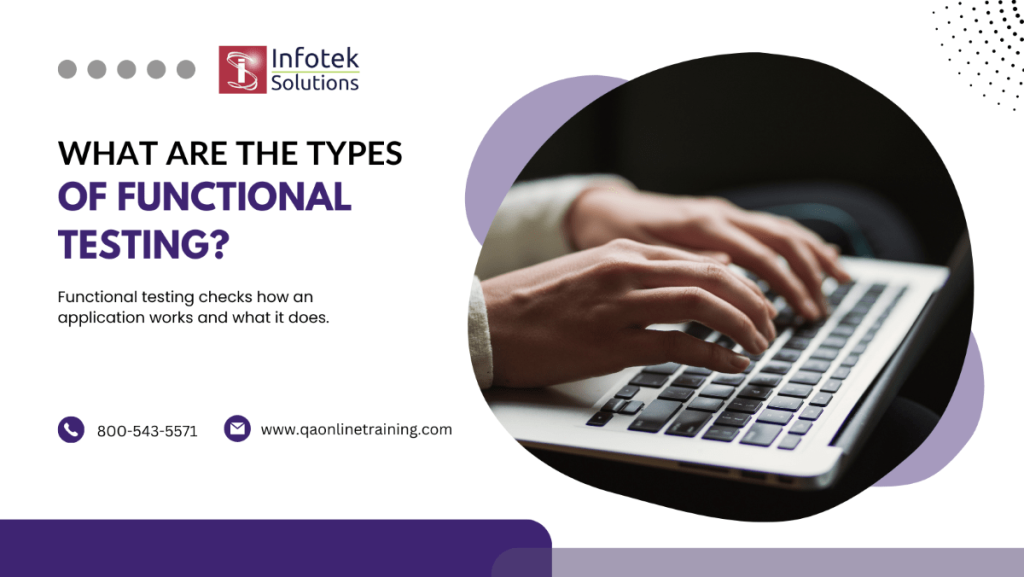 What Are The Different Types Of Functional Testing Best Qa Training 8417