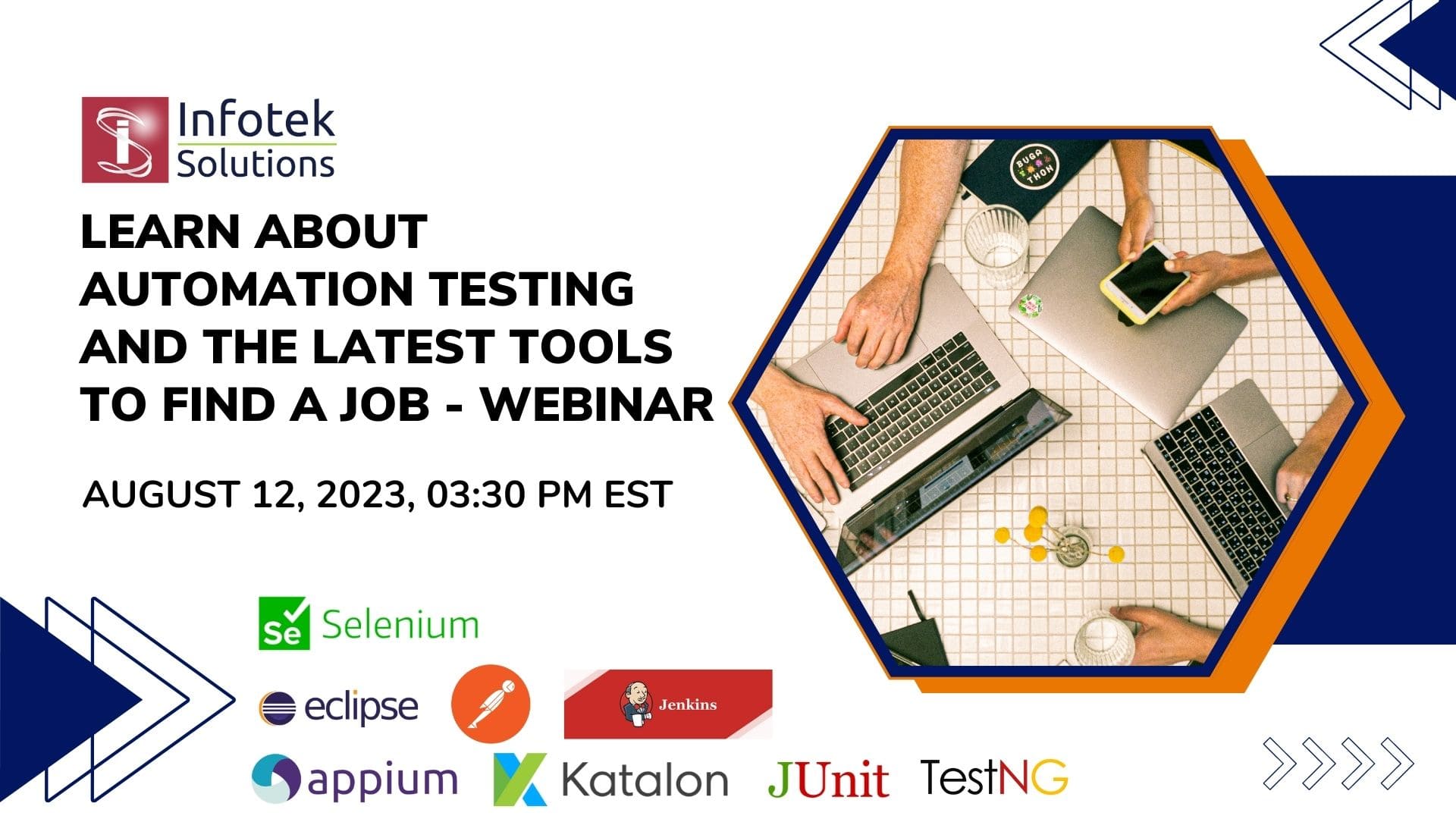 Learn about automation testing & latest tools to land a job